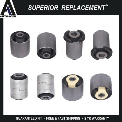 Rear Upper Lower Control Arm Bushing Kit 8pcs For Land Rover LR3 05-09 ...