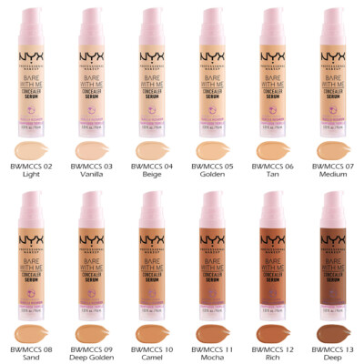 1 NYX Bare With Me Concealer Serum - BWMCCS "Pick Your 1 Color"*Joy's cosmetics* | eBay