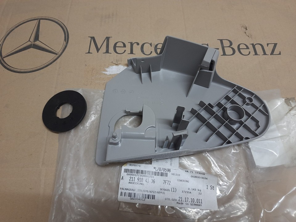 MERCEDES BENZ OEM W219 CLS CLASS FRONT LEFT SEAT BELT LOWER COVER TRIM ...