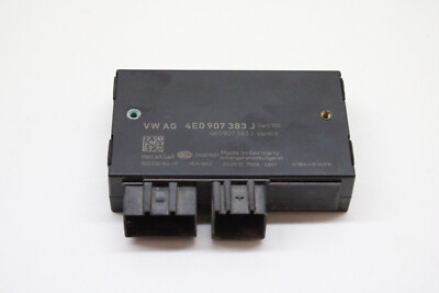 2013 AUDI Q7 TRAILER TOWING HITCH CONTROL MODULE 4E0 907 383J OEM 11 12 ...