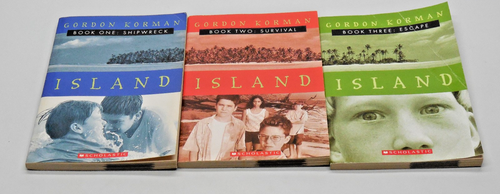 Island Trilogy #1-3 Set | by Gordon Korman: Shipwreck, Survival, Escape ...