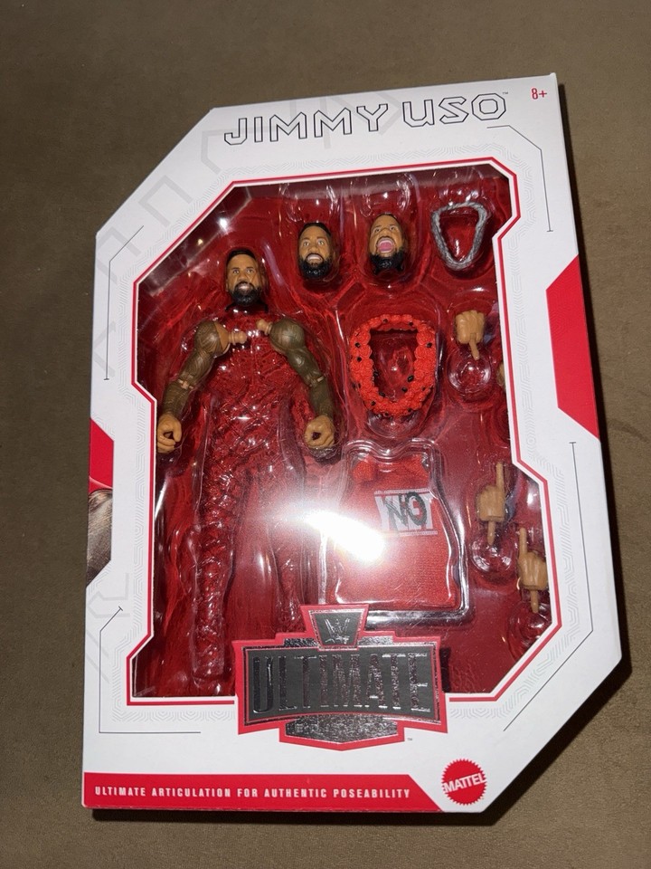 2025 WWE Mattel Ultimate Edition Series 26 Jimmy Uso Figure ...