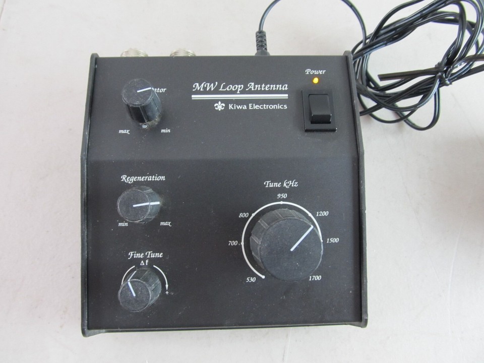 Kiwa Electronics MW Loop Antenna Control Box w/ Adapter | eBay