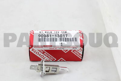9098113017 Genuine Toyota BULB(FOR HEADLAMP, NO.1) 90981-13017 | eBay