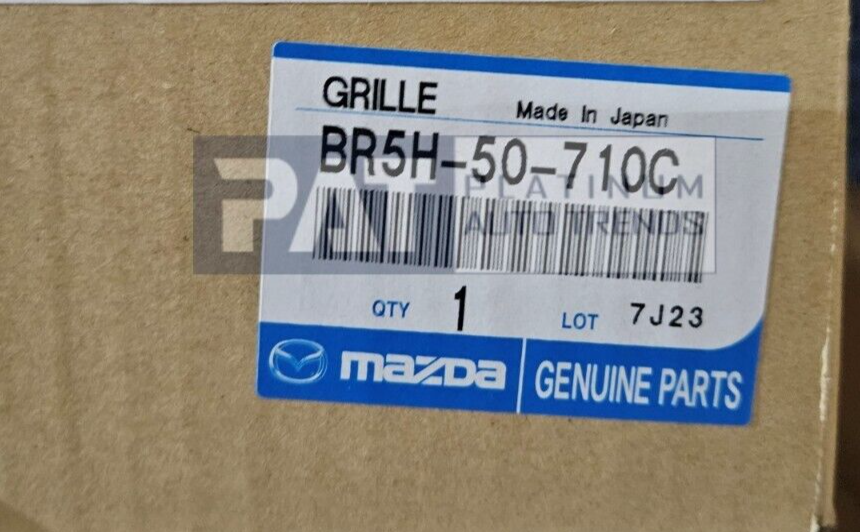 GENUINE MAZDA 3 SEDAN 2007-2009 GRILLE ASSEMBLY STANDARD W/ CHROME ...
