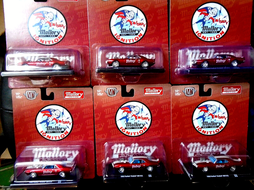 M2 Mallory Ignition 1968 Pontiac Firebird 400 H.O. Lot of 6 Candy Red ...
