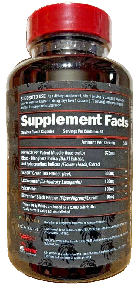 Alpha Lion Super Human Muscle Savage Natural Muscle Builder 90 Capsules ...