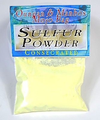 PURE SULFUR POWDER POLVO DE AZUFRE 3/4 oz. | eBay