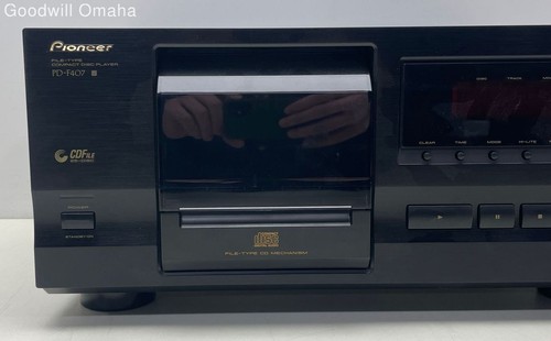 Pioneer File-Type 25 Disc CD Player PD-F407 | TESTED! READ DESCRIPTION ...