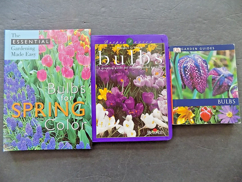 LOT # 61 - THREE BOOKS ON GROWING FLOWERS FROM BULBS , NEW | eBay