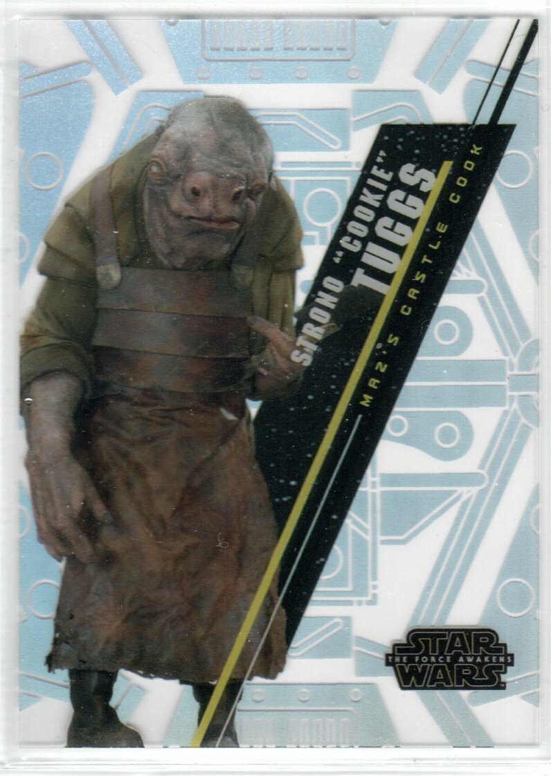 STAR WARS 2016 TOPPS HIGH TEK BASE SW-62 STRONO "COOKIE" TUGGS FORM 2 ...