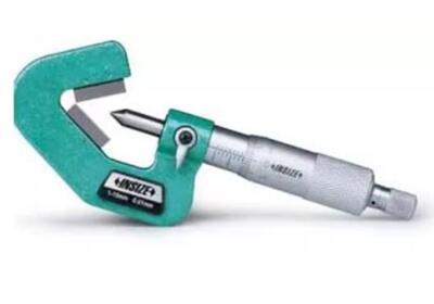 Micrometro esterno incudine a V da 1-15 mm 3290-153A + spedizione ...