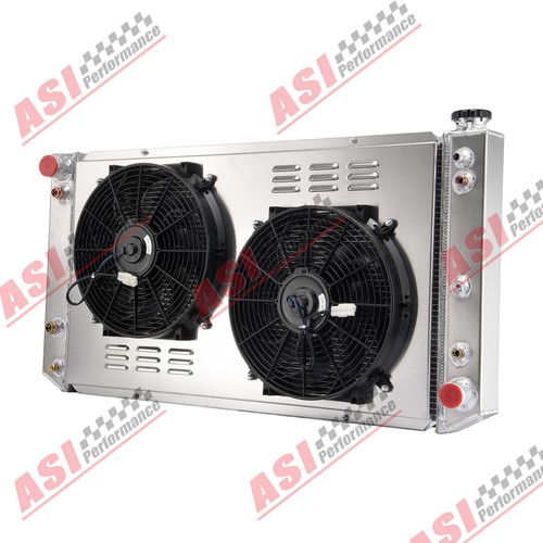 3 Row Radiator Shroud Fan for 92-93 Chevy GMC C2500 C3500 K2500 K3500 6 ...