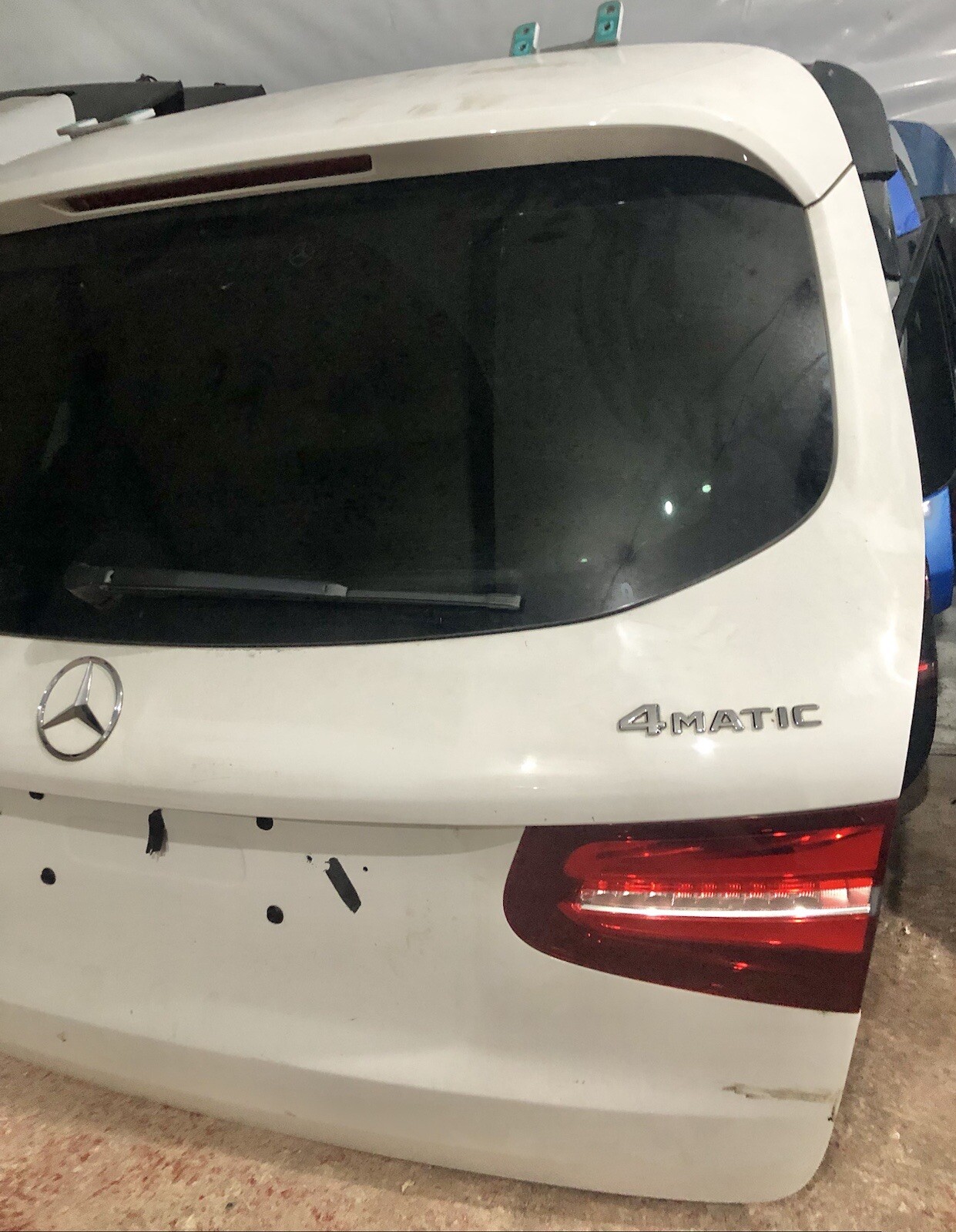 MERCEDES GLC AMG W253 TAILGATE BOOTLID TAIL GATE BOOT LID MERC WHITE ...