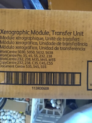 Genuine Xerox 113R00608 Xerographic Module/ Transfer Unit New | eBay