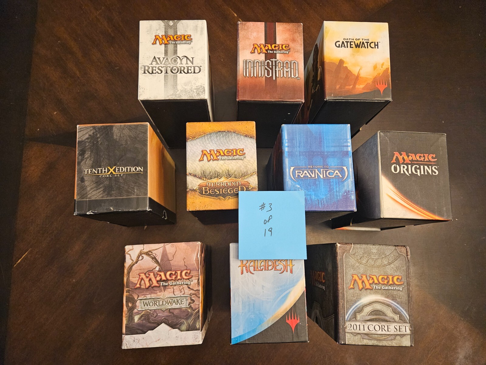 MTG Empty Fat Pack Lot #3 of 19 (10 different boxes) Variety Vintage ...
