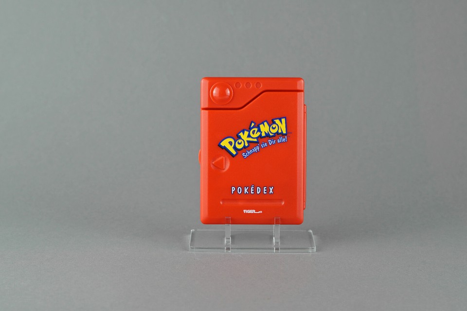 Aufsteller, Display Stand für Pokemon Pokedex 1. Gen Tiger Electronics ...