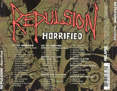 REPULSION HORRIFIED [BONUS TRACKS] NEW CD 781676656325| eBay