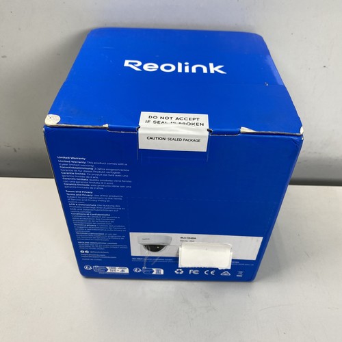 Reolink RLC-1240A 12MP Vandalproof PoE Security Camera,145° Wide ...