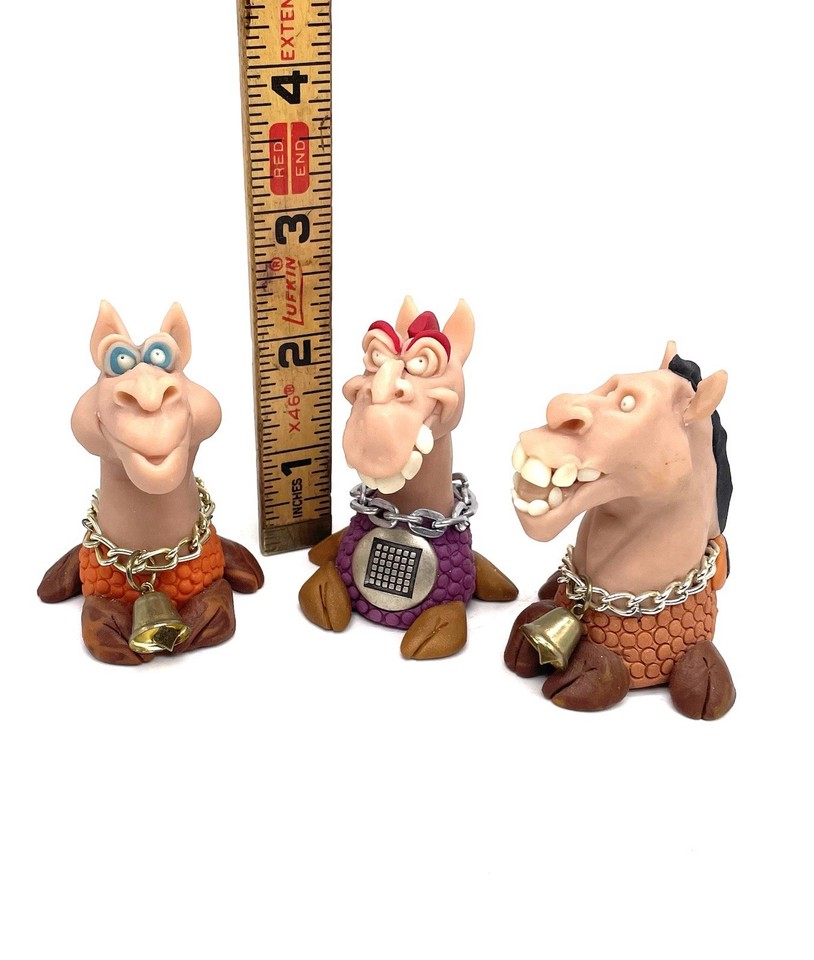 Dinko Tilov Polymer Clay Fantasy Character 3 Piece Collection ...