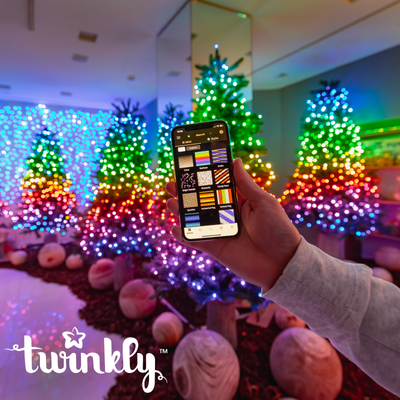 Twinkly Strings Gen II (2) Smart App Controlled Christmas Fairy LED RGB ...