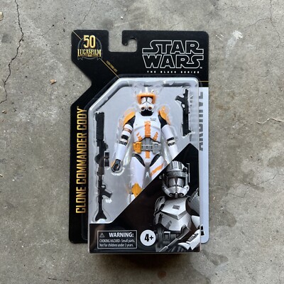 Star Wars 501st Clone Commander Cody The Black Series Hasbro (Brand New ...
