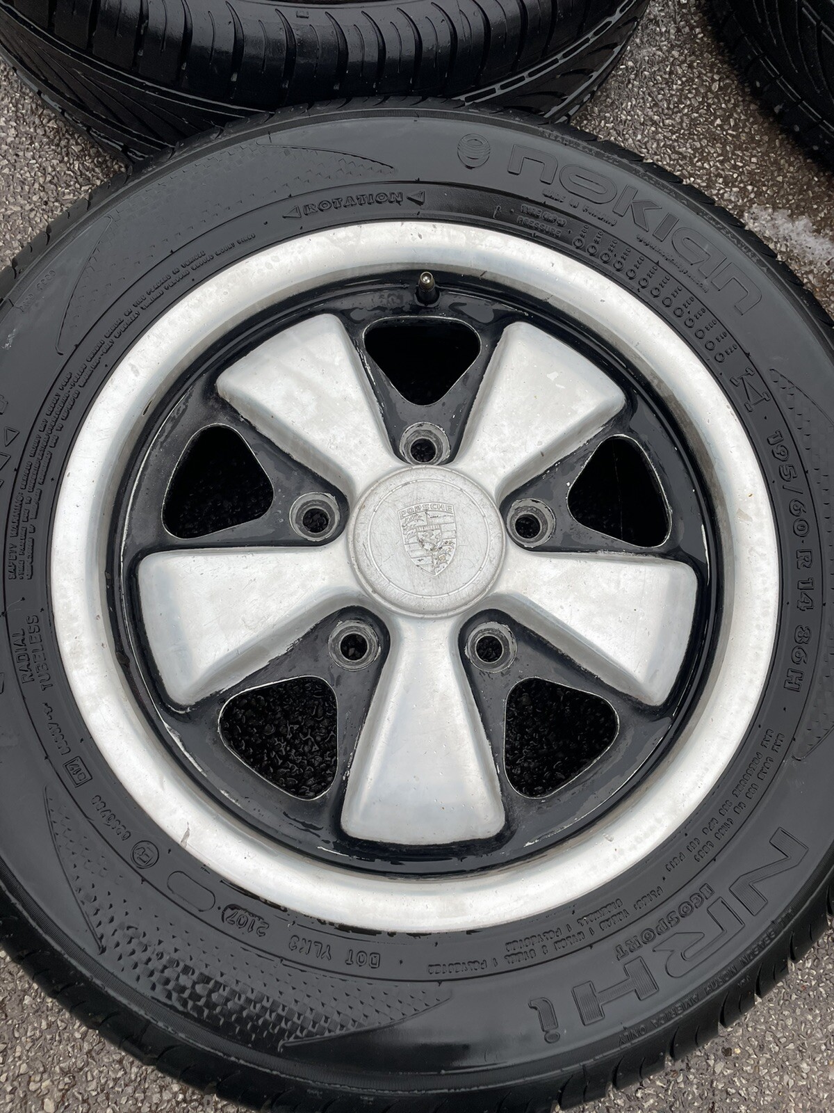 Genuine Porsche 911 Fuchs Wheel Set of 4 Size 5 1/2 X14 for sale online ...