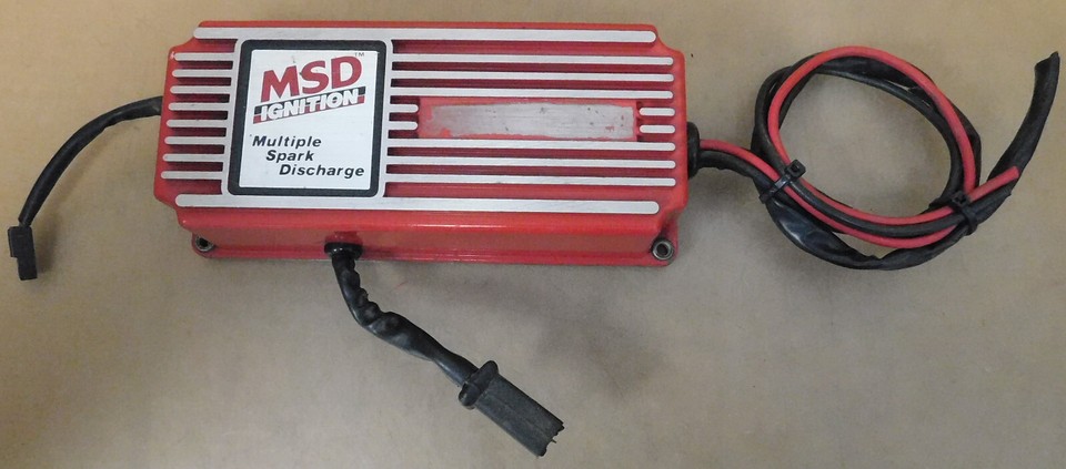 MSD 6400 6T CD Ignition Box, Analog, 450-480V Output, No Rpm Limiter ...