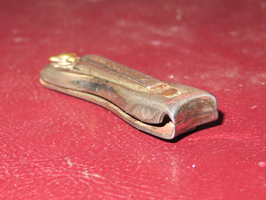 Antique 1896 "The Gem" Small 2" Finger Nail Clippers - HC Cook Co ...