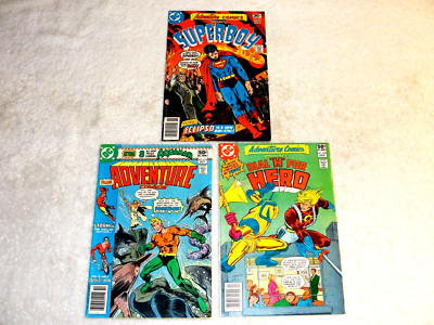 Adventure Comics - #'s: 457, 476, 480 (1978-1981, DC),3 Issue Lot,6.0-7 ...