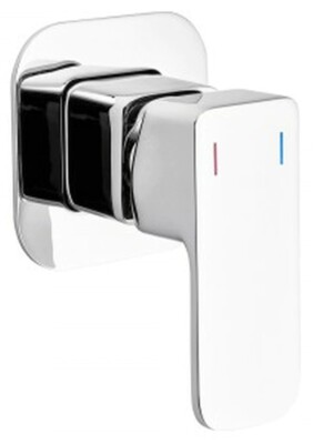 Raymor SIGMA BATH/SHOWER MIXER 35mm Ceramic Disc, Paddle Handle, Chrome ...