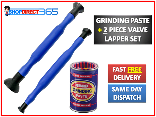 Abro Valve Grinding Paste Tin Fine & Coarse Grade + 2 Lapping Sticks ...