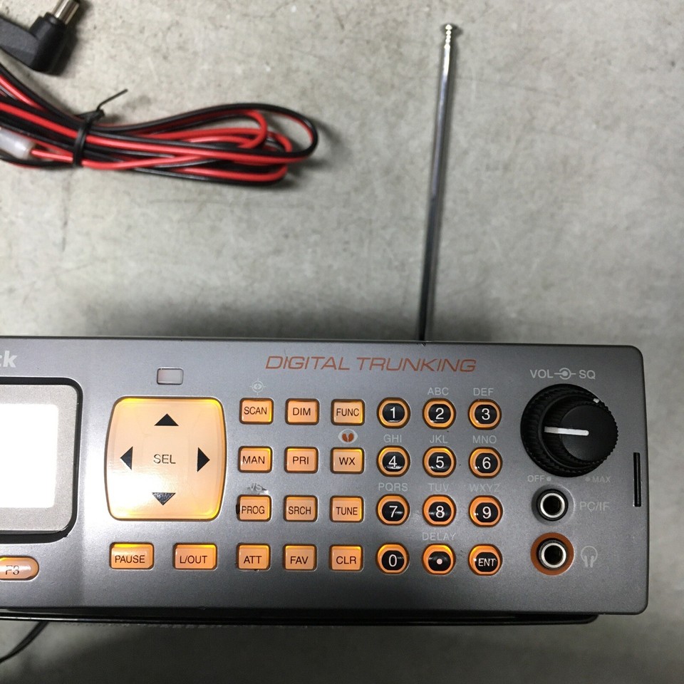 RADIO SHACK PRO-197 Digital Trunking Desktop Mobile Scanner | eBay