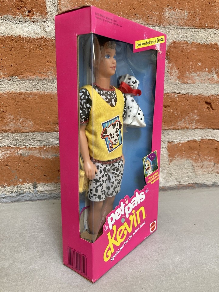 Barbie Pet Pals Kevin Doll with Dalmatian Puppy, Mattel 1991, No. 2711 ...