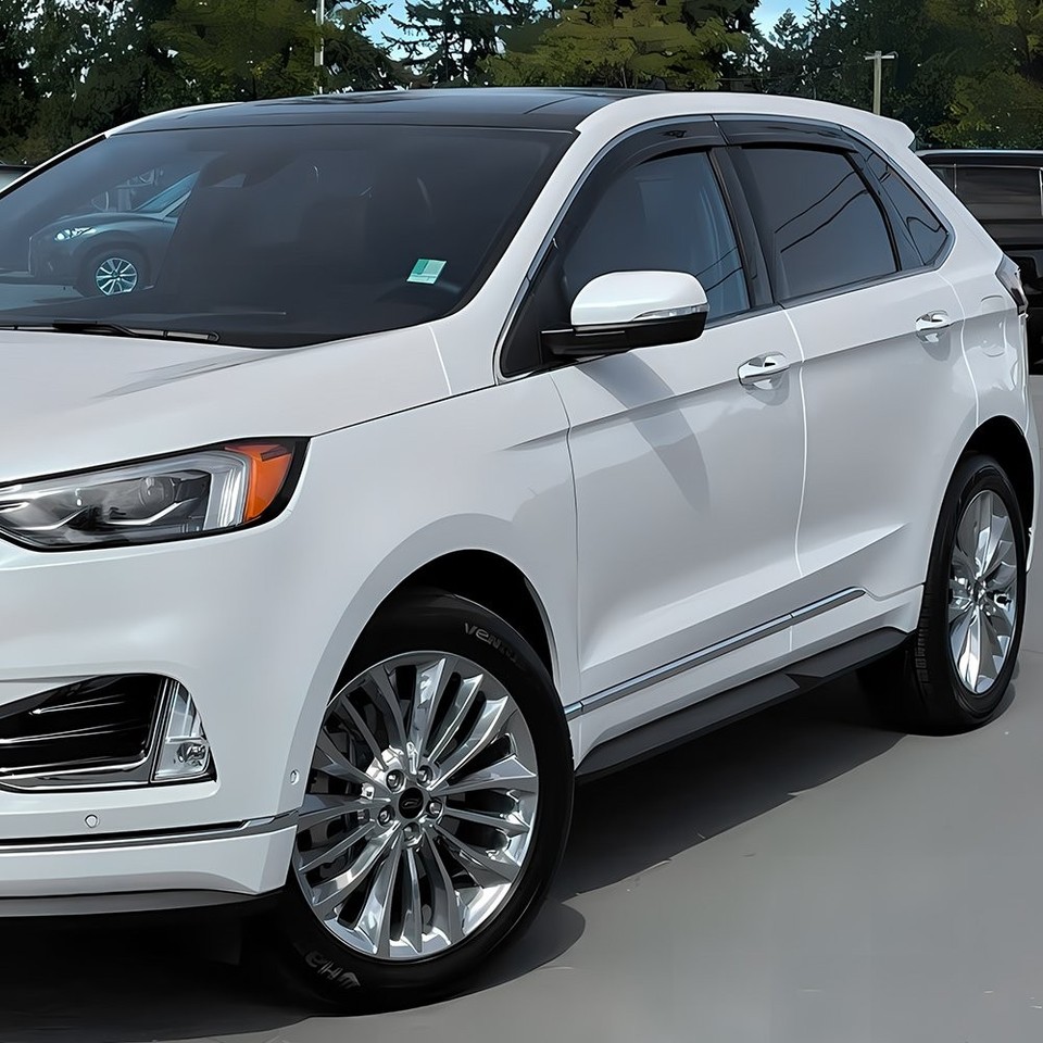 Front Left Side Door Handle-Key Cap Cover Bezel Fit For Ford-Fusion ...