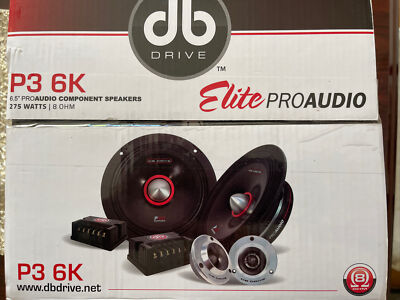 DB Drive P3 6k 6.5” 275W Midrange Car Component Speaker System | eBay