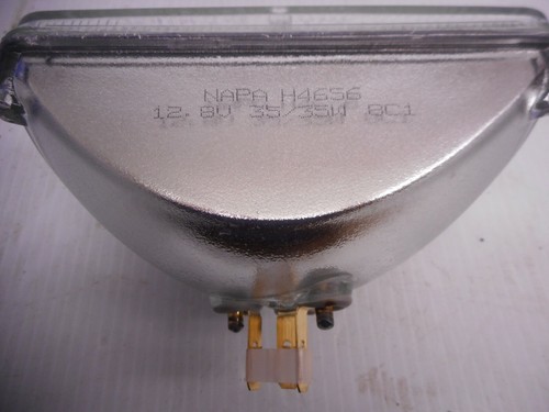 Halogen Headlight Bulb H4656 Headlamp NAPA H4656-N Rectangular Sealed ...