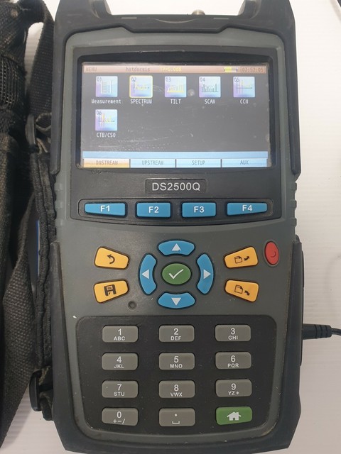 Deviser DS2500Q Digital TV QAM Analyzer w/ Charger & Carrying Cas for sale online | eBay
