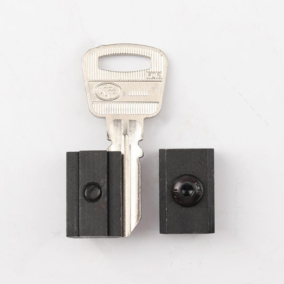 New Key Clamp 2pc Vertical Fixture Auxiliary Tooth Opening Locksmith ...