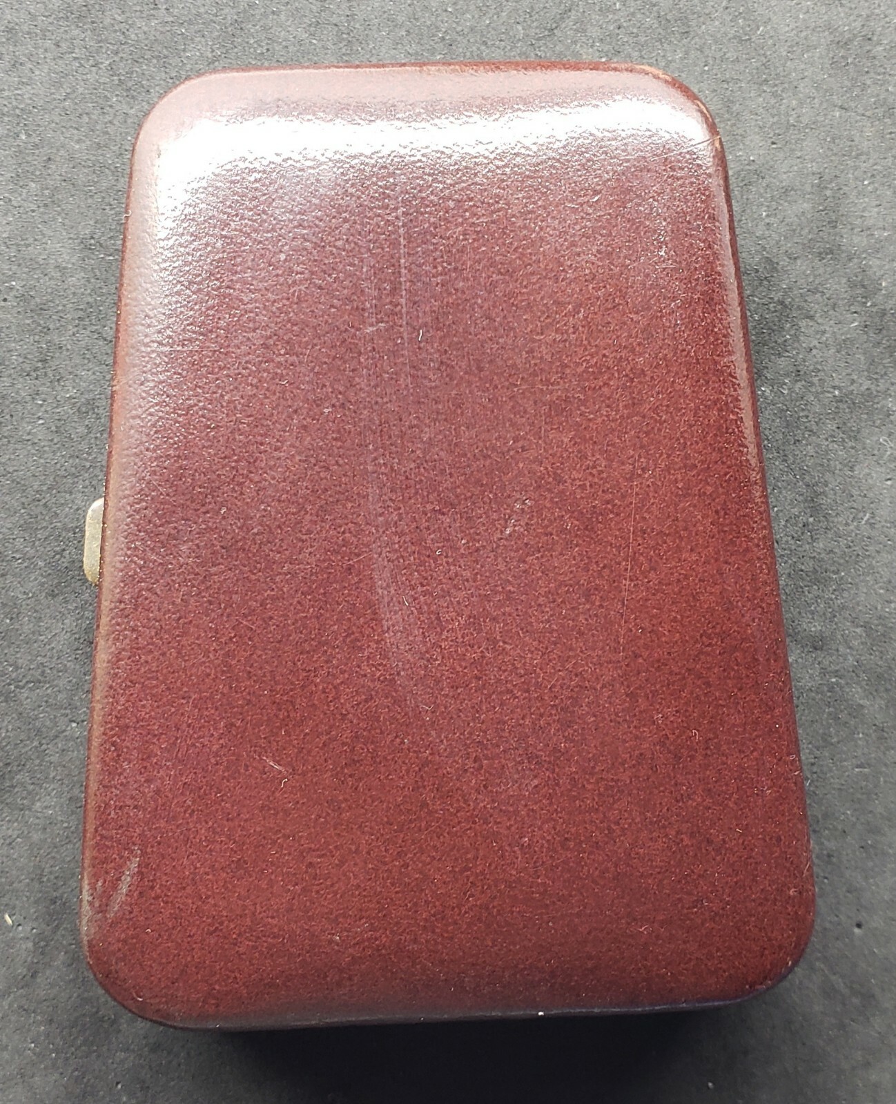 Vintage PRINCE GARDNER Key Gard Hard Case BROWN LEATH… - Gem