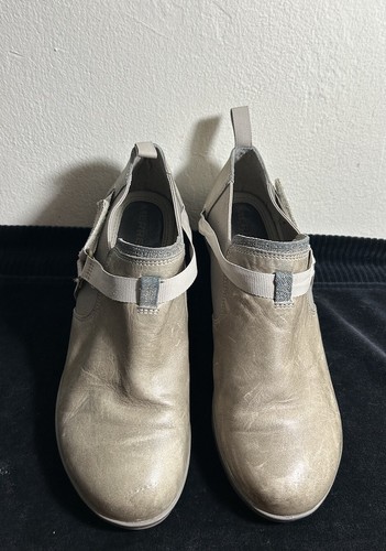 Merrell Boots Womens Aluminum Gray Evera Ankle Bootie Leather Sz 7 | eBay