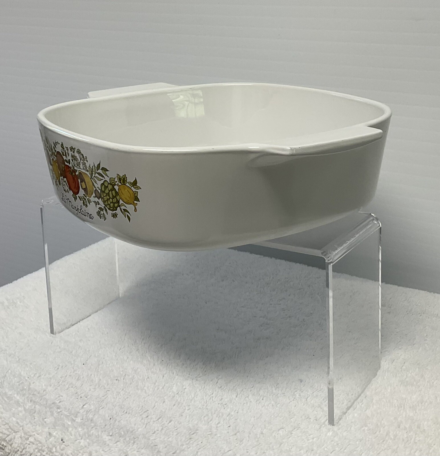 Spice Of Life Corning Ware A-2-B 2 QT La Marjolaine HOLOGRAPHIC RARE ...