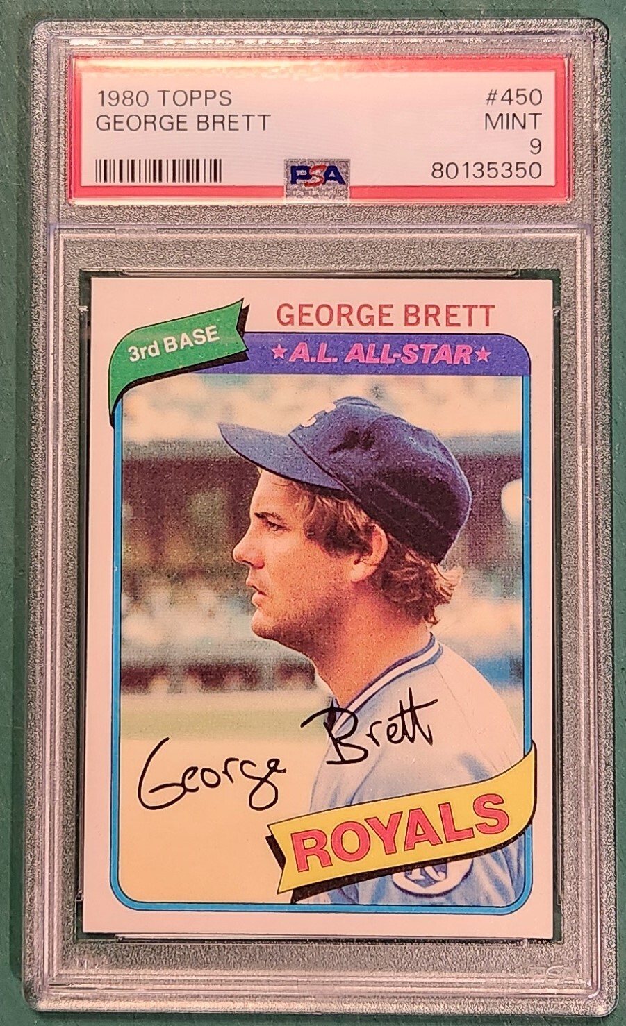 George Brett 1980 Topps #450 Base Price Guide - Sports Card Investor