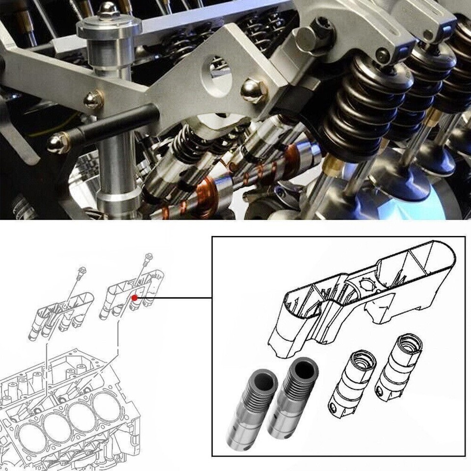 Set 4 Active Fuel Management AFM DOD Valve Lifters for Chevy GM 5.3L 6 ...