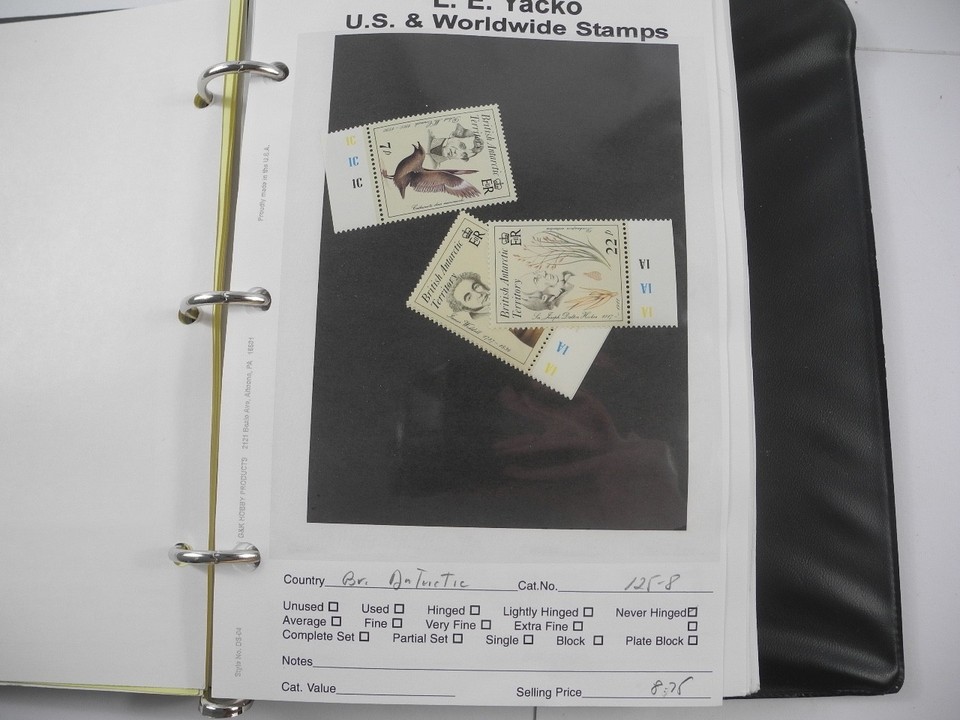 BRITISH COLONIES(B), BAT, CANADA, assortment of mostly MINT NH Stamps ...