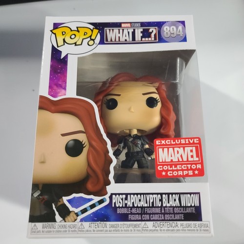 Funko Pop - What If? - 894 Post-Apocalyptic Black Widow - Marvel ...