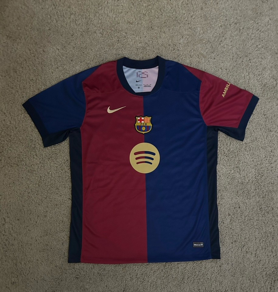 FC Barcelona #6 Gavi Soccer Jersey Nike Kit 2024-25 Home Shirt | Size ...
