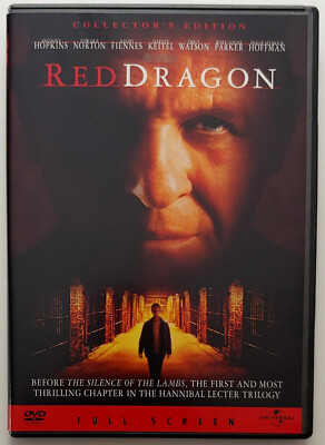 Red Dragon [DVD] Full Screen Collectors Edition - 2002, Universal ...