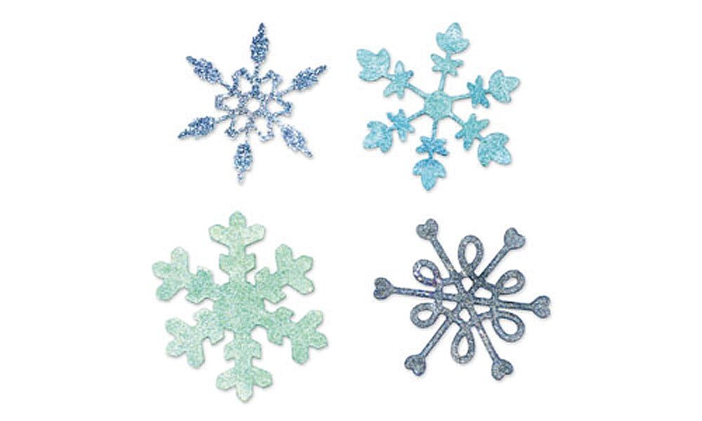 Snowflakes Sizzix Sizzlits Snowflake Die Set 654370 for sale online | eBay