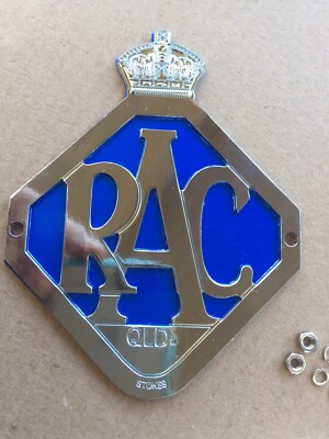 RACQ Queensland Grille Emblem Badge Fit Ford Holden Mazda Toyota Chev ...